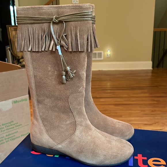 Stride Rite | Shoes | Nibstride Rite Bootssuedesize 2 Saffron Chestnut ...